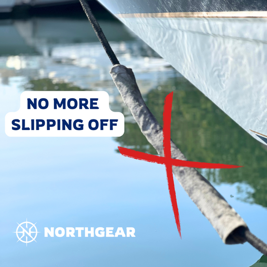 NORTHGEAR Premium Non-Slip Dock Line Chafe Guards - 2 Pack, 24" Length ...
