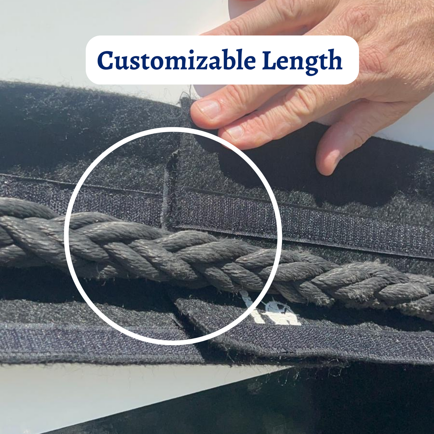 NORTHGEAR™ Premium Non-Slip Dock Line Chafe Guards – 2-Pack, 24" Modul ...